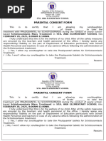 Parent Consent For Deworming | PDF