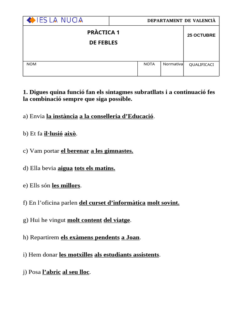 Pràctica 1 de FEBLES | PDF