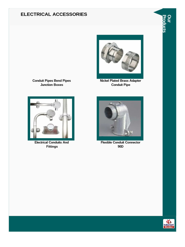 Conduit Product 1 | PDF | Pipe (Fluid Conveyance) | Mechanical Engineering