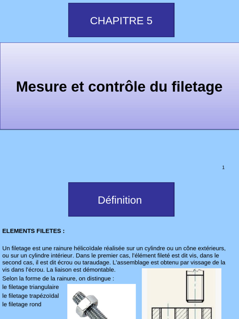 Calcul de cote sur pige filetage | PDF | Vis de fixation | Usinage