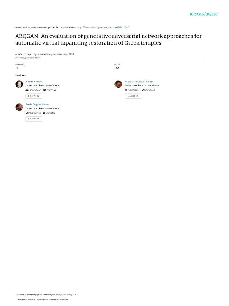 ARQGAN: An Evaluation of Generative Adversarial Network Approaches For ...