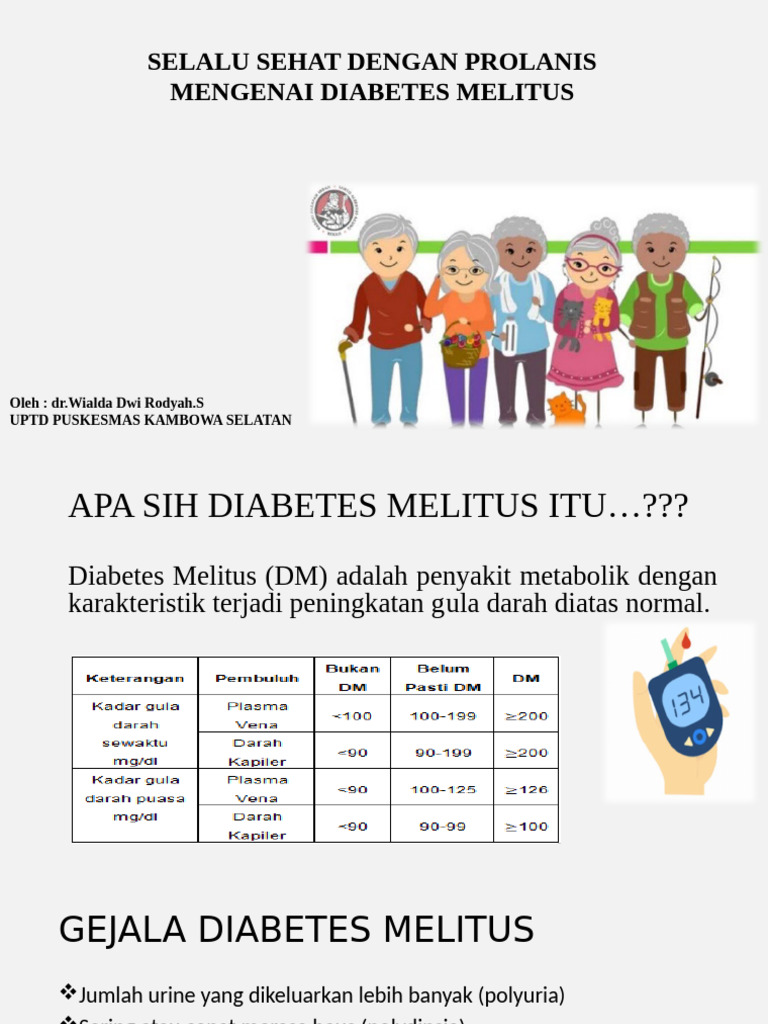Prolanis Penyakit DM | PDF