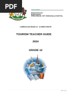 Grade 12 Tourism Revision Guide 2025 | PDF | Multiple Choice ...