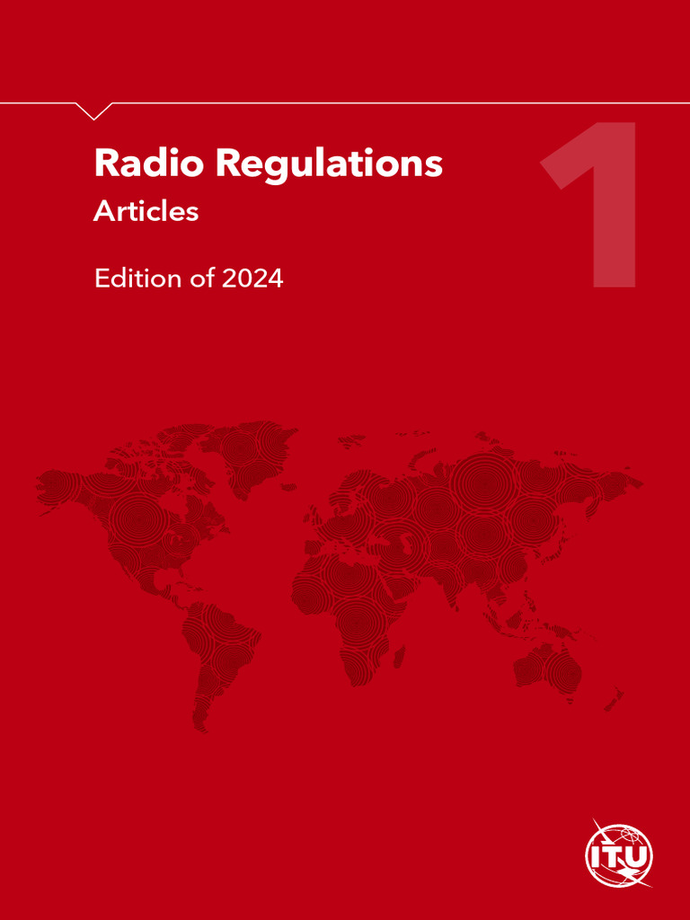 Radio Regulations: Articles | PDF | Radio | Radio Spectrum