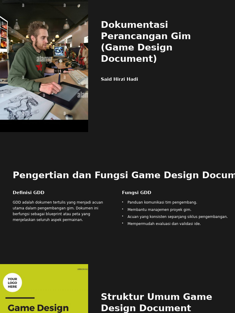 Panduan Lengkap Game Design Document | PDF