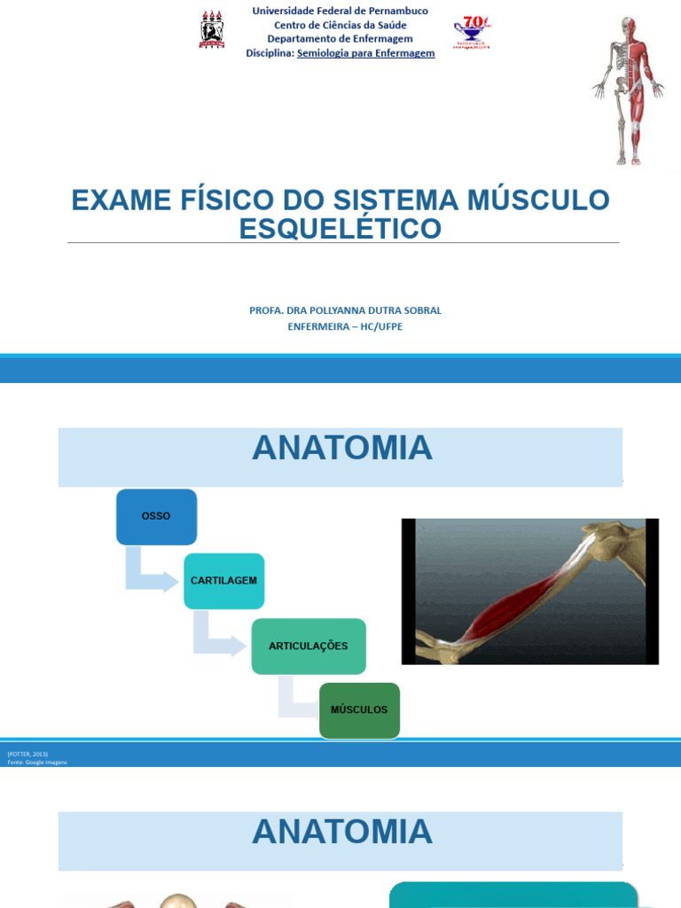 Exame Físico do Sistema Musculoesquelético | PDF | Músculo | Anatomia