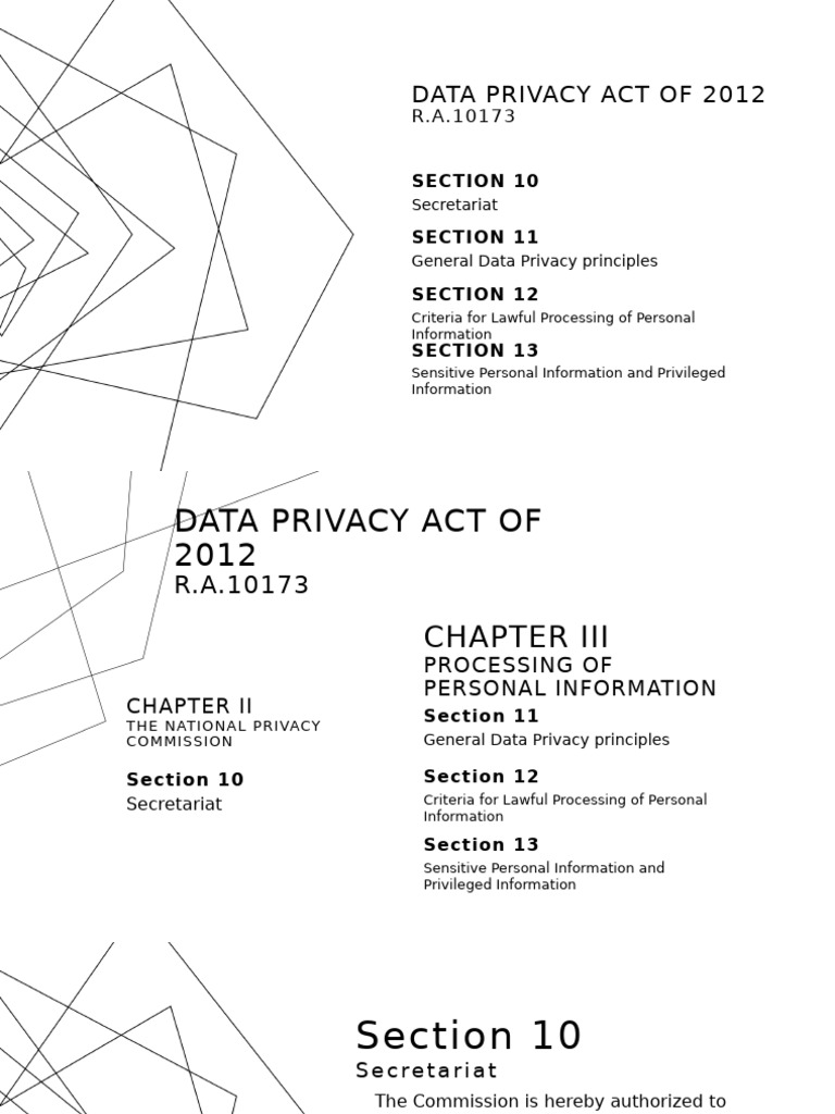 Data Privacy Act of 10173 | PDF | Information | Justice