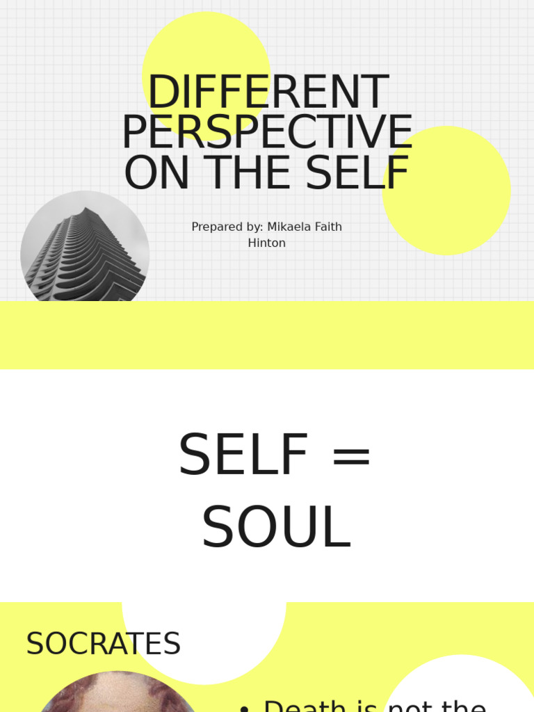 Philosophical Perspectives on Self | PDF
