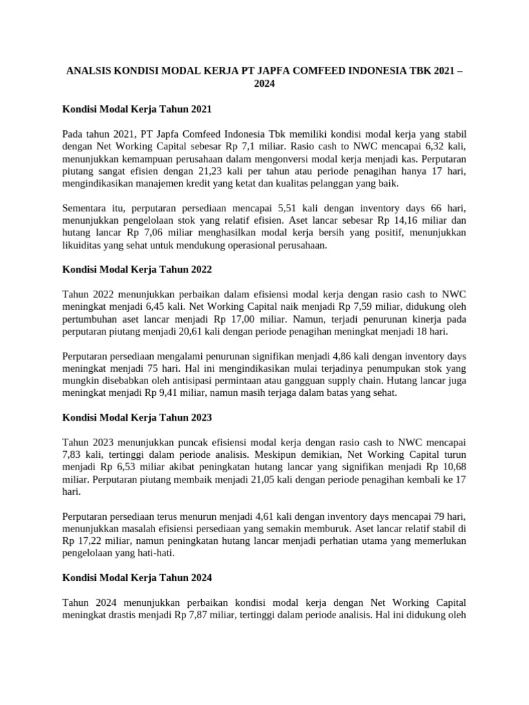 UAS Laporan PT - Elnusa 2 | PDF
