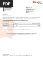 Monthly Interest Certificate Template | PDF