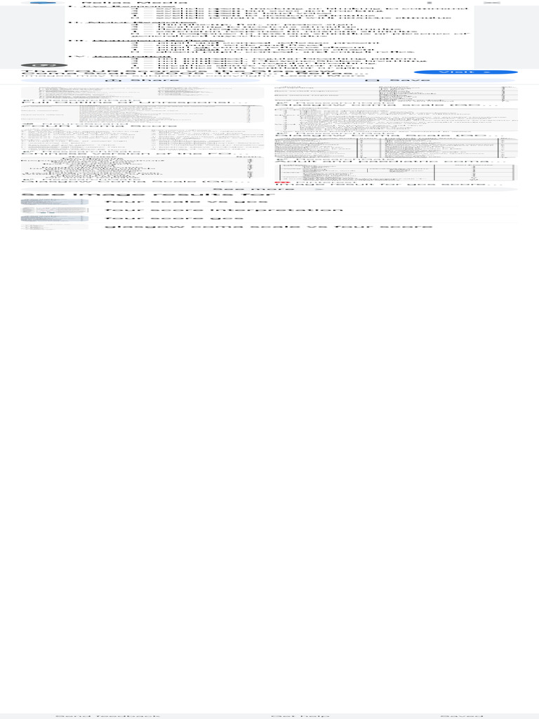 Four Score Vs Gcs - Google Search | PDF