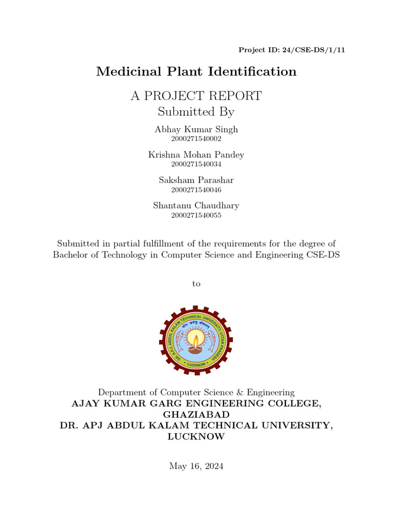 Final Yr Btech Project NETRA | PDF | Image Segmentation | Computing