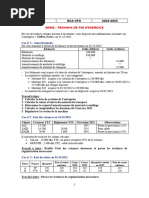 Application SIG et CAF : Exercice corrigé | PDF | Dépréciation | Revenu ...