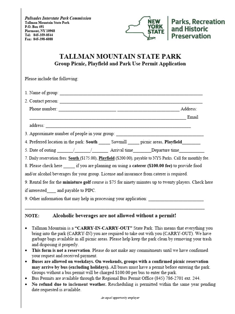 Group Picnic Permit Application Form | PDF | Chess | Chess Theory