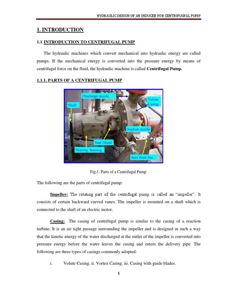 Inducer | PDF | Pump | Evaporation