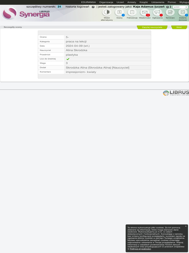 LIBRUS Synergia 2 | PDF