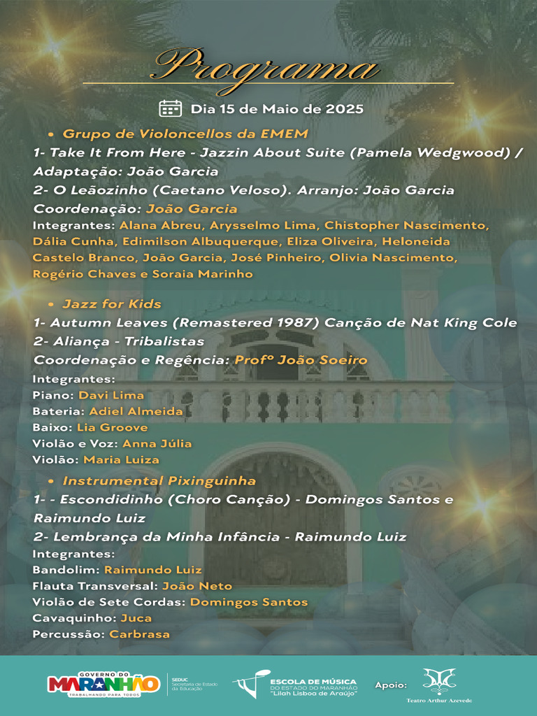 Programa EMEM 51 Anos | PDF