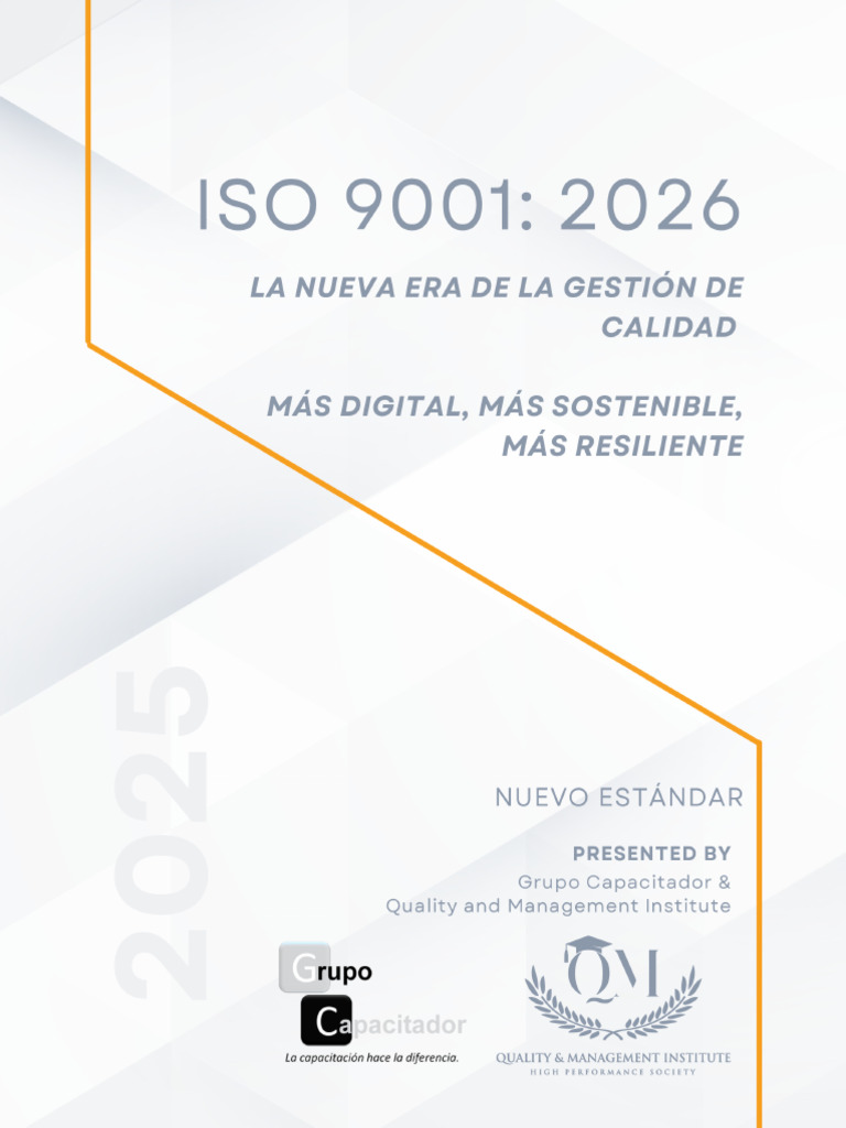 La Nueva Iso 9001 2026 Proxima Version 1749827839 | PDF
