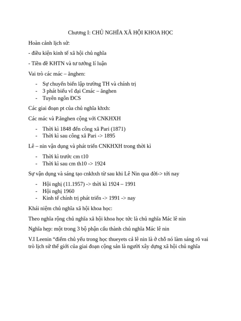 CH Nghĩa KHXH | PDF