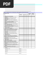Checklist For Shuttering Work | PDF | Concrete | Deep Foundation