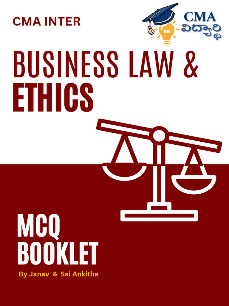 Business Laws and Ethics (1) (1) | PDF | Negotiable Instrument ...