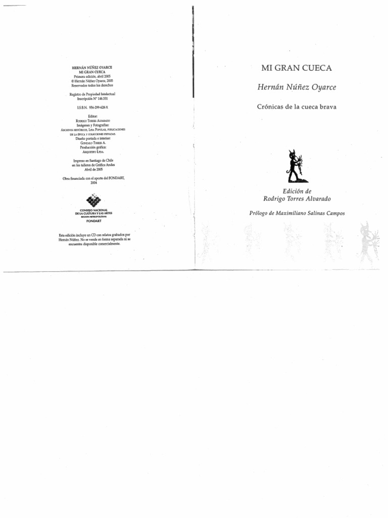 Mi Gran Cueca Cronicas de La Cueca Brava | PDF