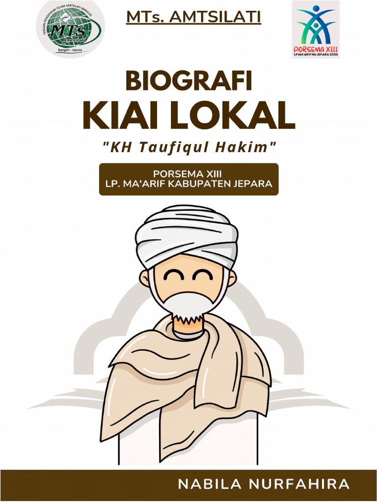 COVER - Lomba Biografi MTs Amtsilati-1 | PDF