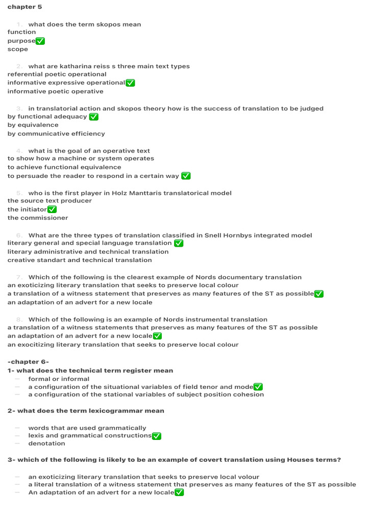 Chapter 5 Merged | PDF | Linguistics | Translations