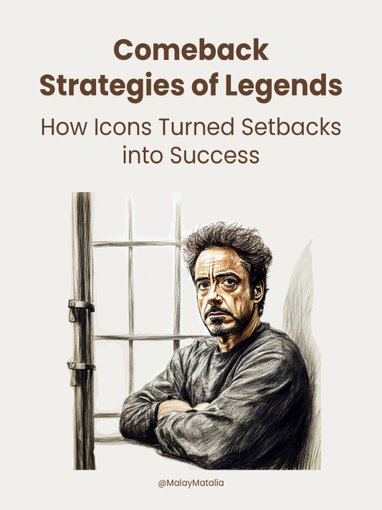 How Icons Turned Setbacks Into Success | PDF