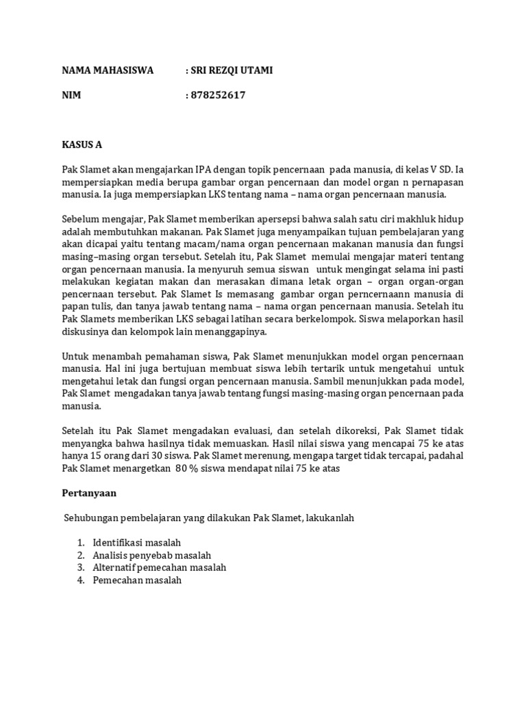 Tugas 3 Tap Tami 2025 | PDF