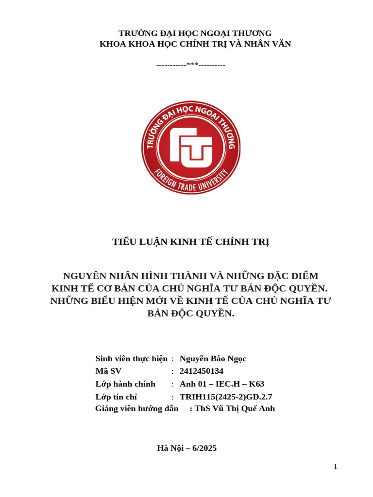 KTEE206 - Final Report Template | PDF