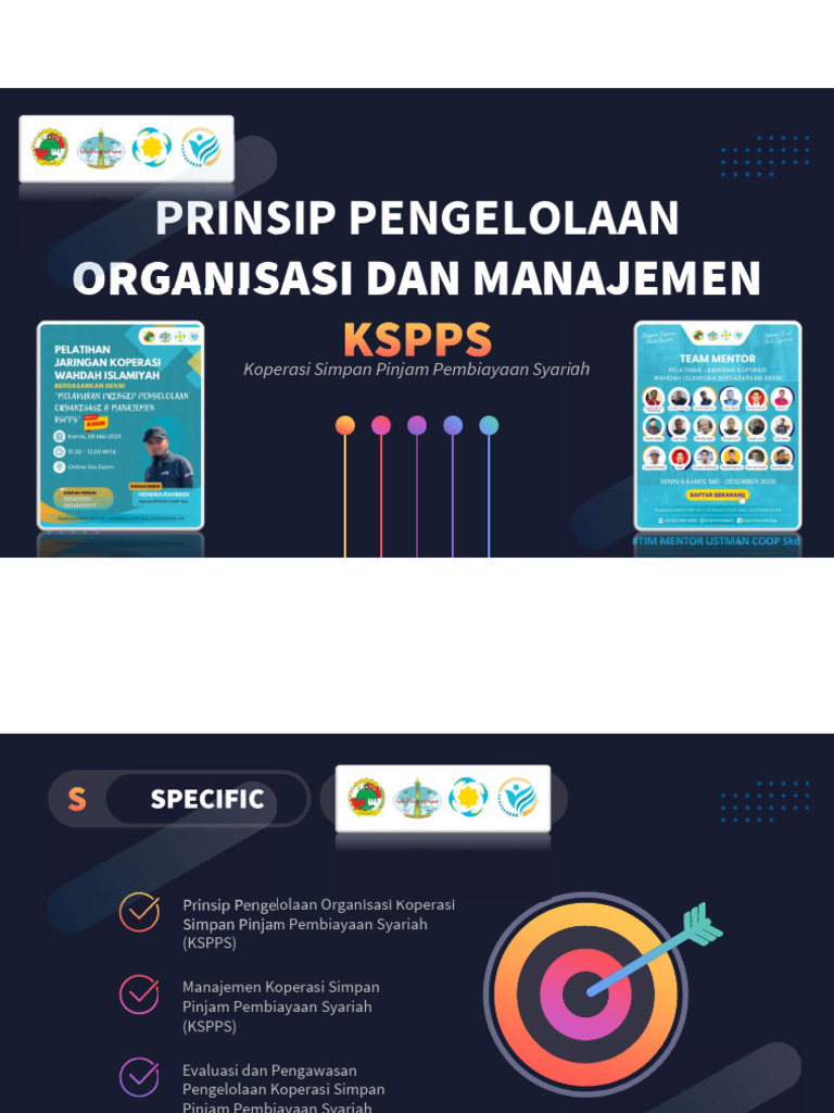 03 Prinsip-Prinsip Pengelolaan Organisasi Dan Manajemen Kspps - Rvs2 | PDF
