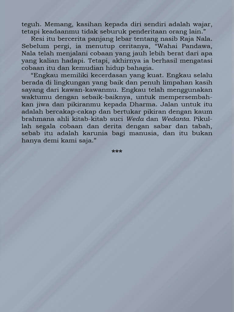 Nyoman S Pendit Mahabharata Part - 41 | PDF