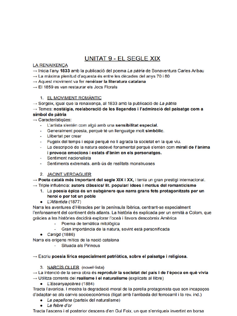 Resumen Catalan | PDF