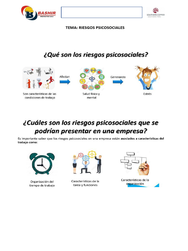 Riesgos Psicosociales | PDF