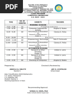 Lesson-Plan CO Math 9 2nd Quarter | PDF