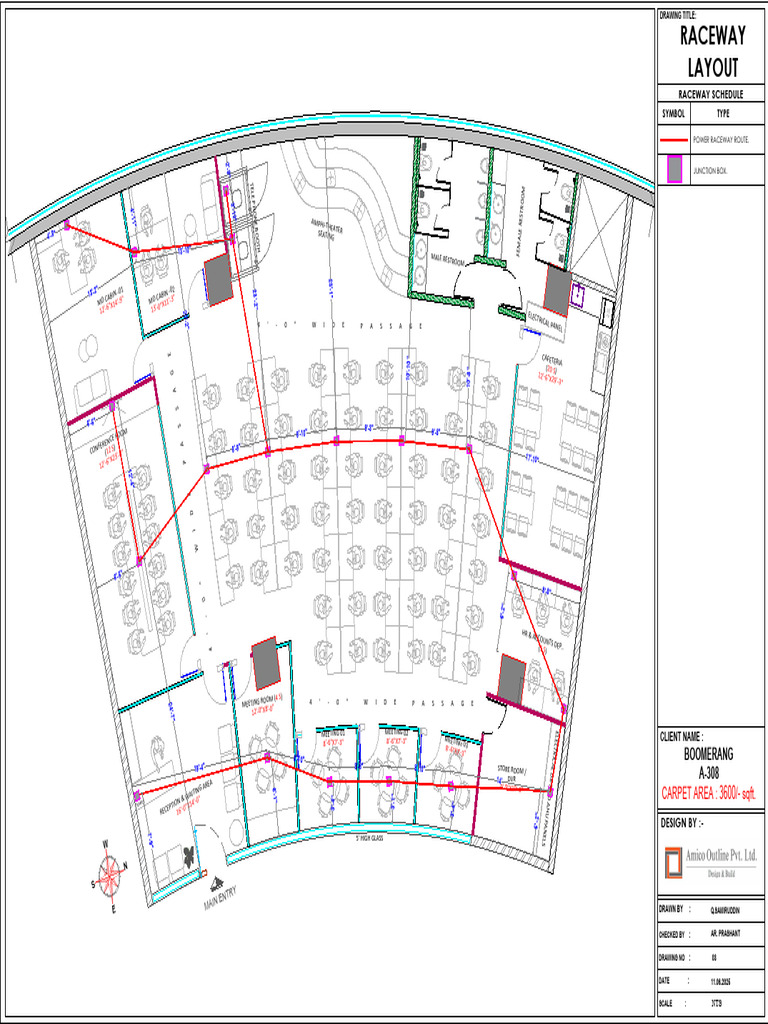 Raceway Layout Boomerang-A-308 11-06-2025 | PDF