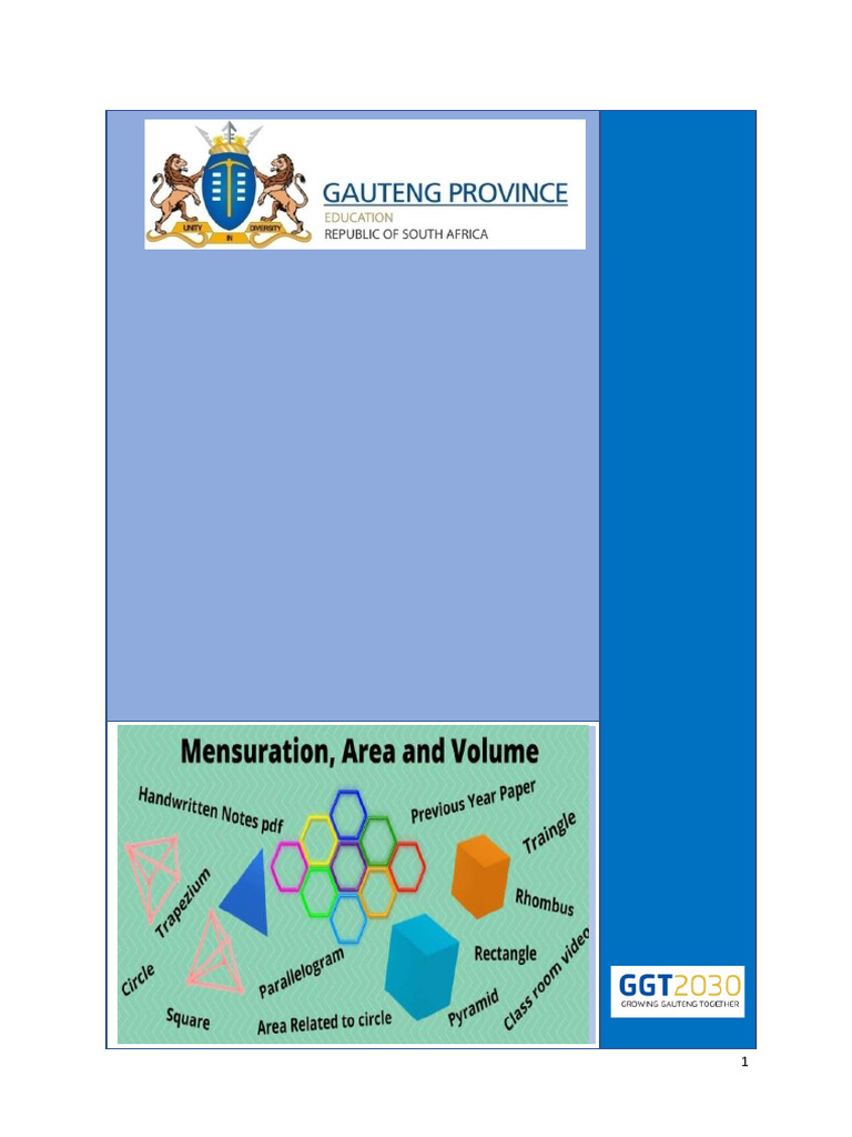 Remote Learning Activity Booklet (Relab) Subject: Mathematical Literacy ...