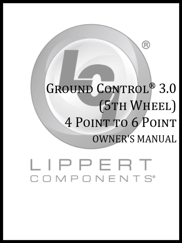 Ground Control 3.0 Owner's Manual | PDF | Trailer (Vehicle ...