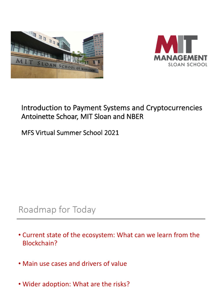 Introduction To Payment Systems and Cryptocurrencies | PDF ...