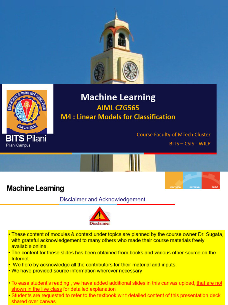 AIML ML Session 5 Session 6 - Student Common Reference (With More ...
