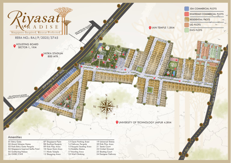 Riyasat Paradise - Marketing Map | PDF