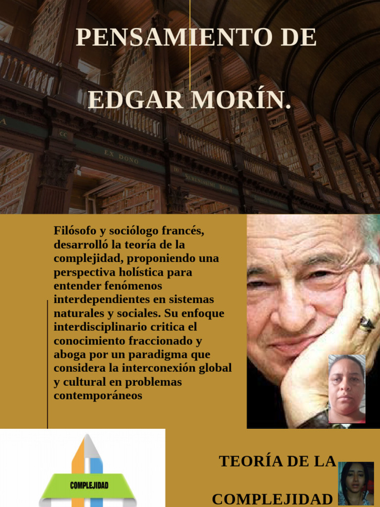 Pensamiento de Edgar Morín5555 | PDF | Complejidad | Conocimiento