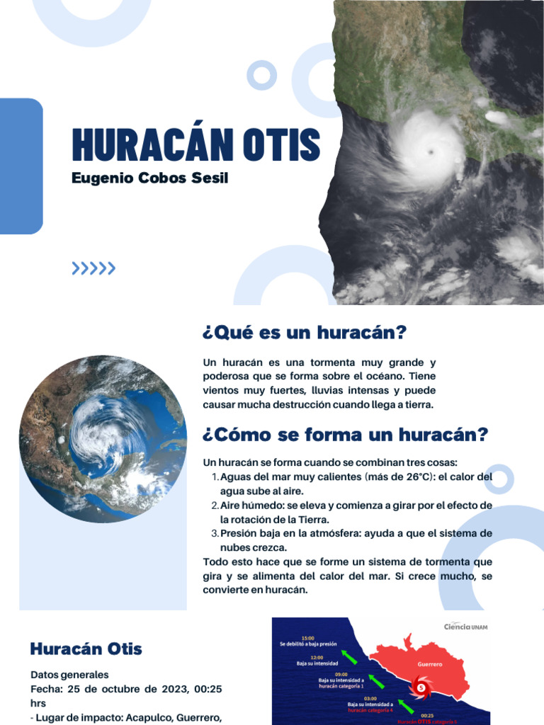 Huracán Otis | PDF | Ciclones tropicales | Tormentas