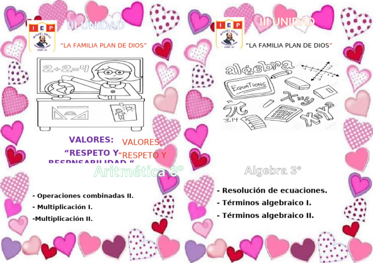 Unidad 3 de Tercer Grado | PDF