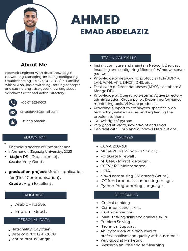 Network Engineer System Admin 1705331738 | PDF | Computer Network | Active Directory