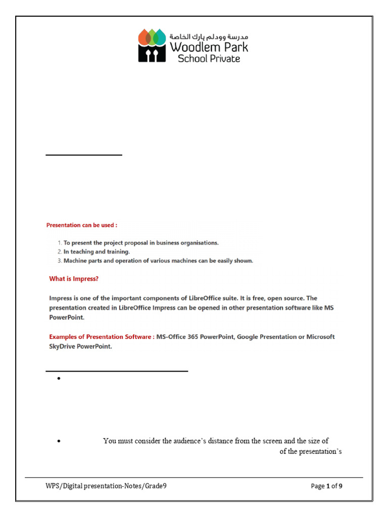 Grade 9 Digital Presentation | PDF | Window (Computing) | Cursor (User Interface)