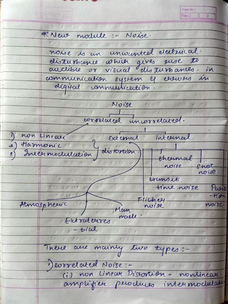 PCOM Module 2. Noise | PDF