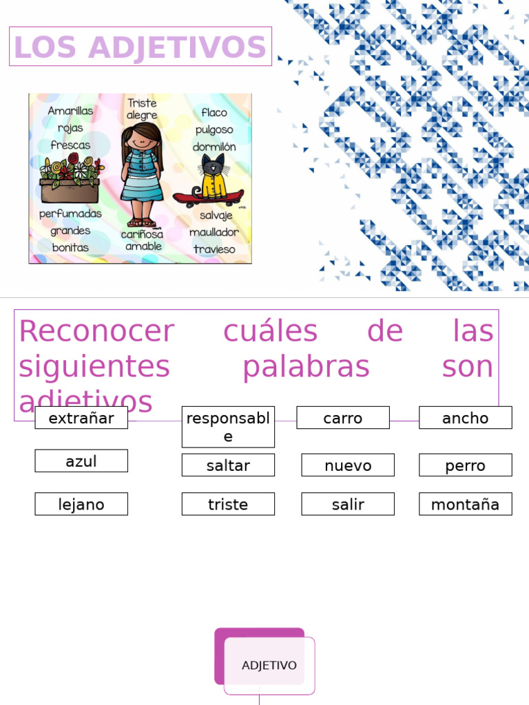 Adjetivos Calificativos y Gentilicios | PDF | Adjetivo | Morfología Lingüística