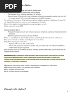 Mitosis and The Cell Cycle - Cell Division - AQA - GCSE Biology (Single ...